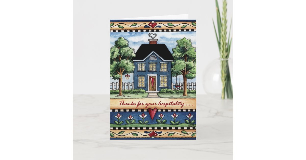 Hospitality - Greeting Card | Zazzle