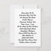 Host Around The Clock Bridal Shower Invitations | Zazzle