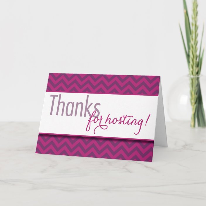 Hostess Thank You Notes | Zazzle.com
