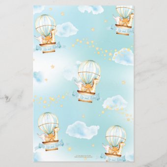 Hot Air Balloon Animals Name the Baby Animal Game | Zazzle