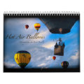 Hot Air Balloon Calendar | Zazzle