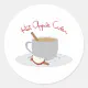 Hot Apple Cider Classic Round Sticker | Zazzle