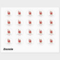 Hot Chocolate Bomb Round Sticker, You're the Bomb Classic Round Sticker ...