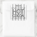 Hot Cocoa Add Your Name Square Sticker | Zazzle