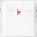 Hot Cocoa Classic Round Sticker | Zazzle