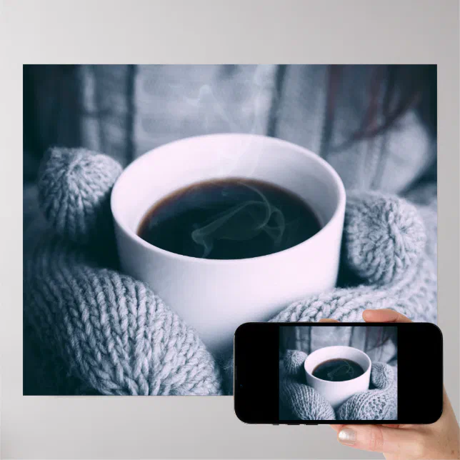 Hot coffee poster | Zazzle