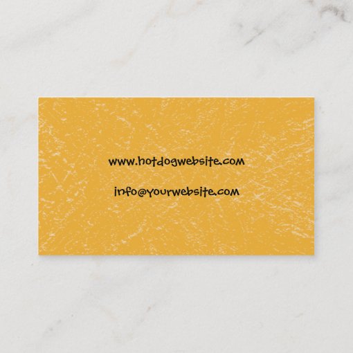 Hot Dawg Business Card | Zazzle