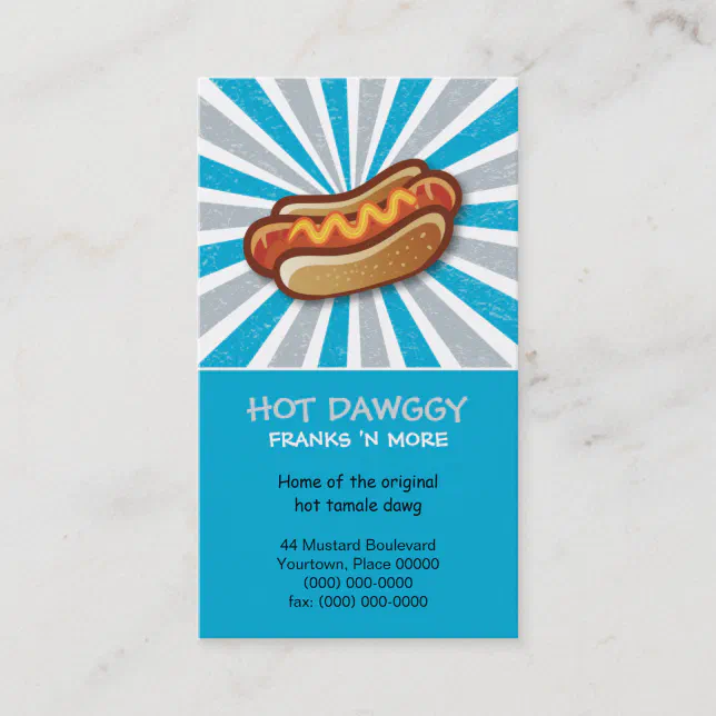 Hot Dawg Business Card | Zazzle