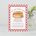 Hot Dog Birthday Invitation | BBQ Cookout Party | Zazzle