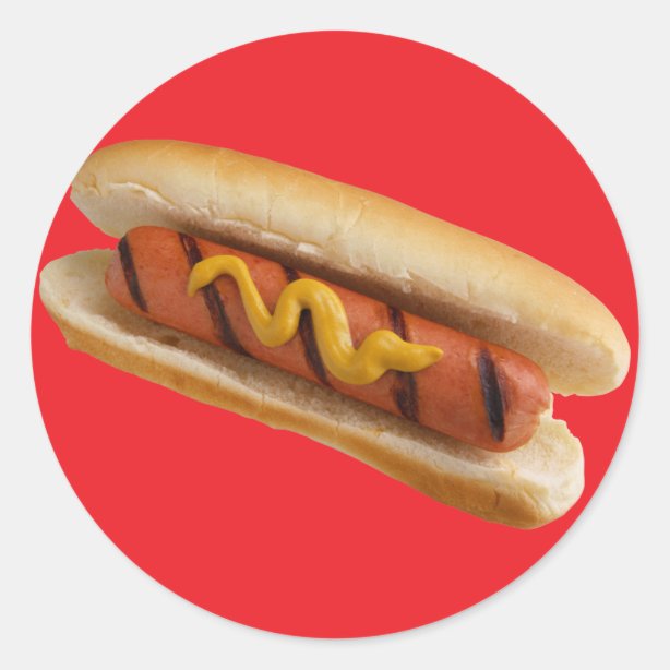 Hotdog Stickers - 100% Satisfaction Guaranteed | Zazzle