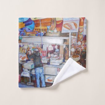 Hot Dog God Bath Towel Set | Zazzle