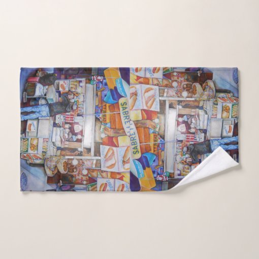 Hot Dog God Bath Towel Set | Zazzle