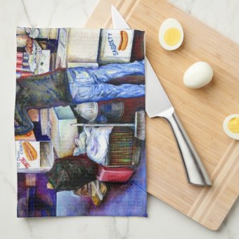 Hot Dog God, New York City Towel | Zazzle