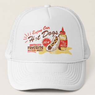 Hot Dog Hats & Caps | Zazzle