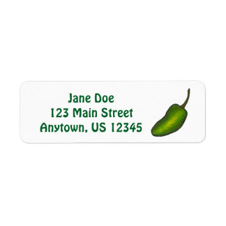 Jalapenos Shipping, Address, & Return Address Labels | Zazzle