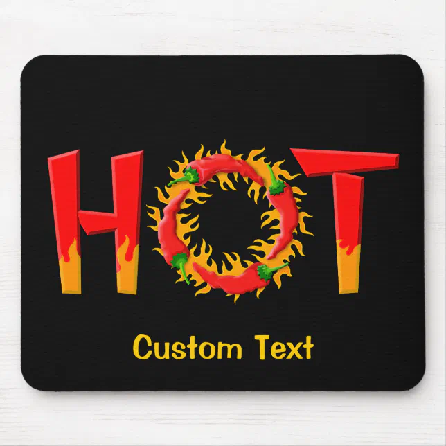 HOT MOUSE PAD | Zazzle