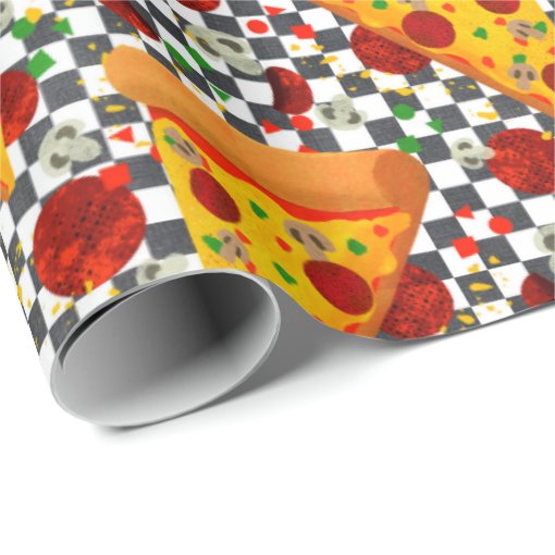 Hot Pepperoni Wrapping Paper | Zazzle