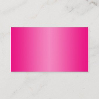 Hot Pink and Black Placecards | Zazzle