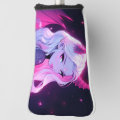 Hot Pink Anime Girl Succubus Koakuma Little Devil Golf Head Cover | Zazzle