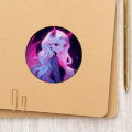 Hot Pink Anime Girl Succubus Koakuma Little Devil Patch | Zazzle