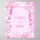 Hot Pink Cards & Gifts Elegant Chinoiserie Sign | Zazzle