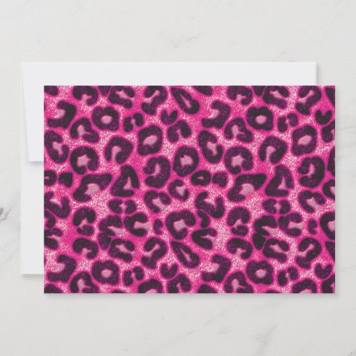 Hot Pink Cheetah Graduation Invitation | Zazzle