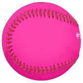 Hot Pink Color Softball | Zazzle
