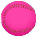 Hot Pink Color Softball | Zazzle