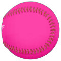 Hot Pink Color Softball | Zazzle
