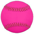 Hot Pink Color Softball | Zazzle