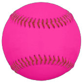 Hot Pink Color Softball | Zazzle