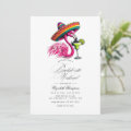 Hot-Pink Fiesta Flamingo Bachelorette Weekend Invitation | Zazzle