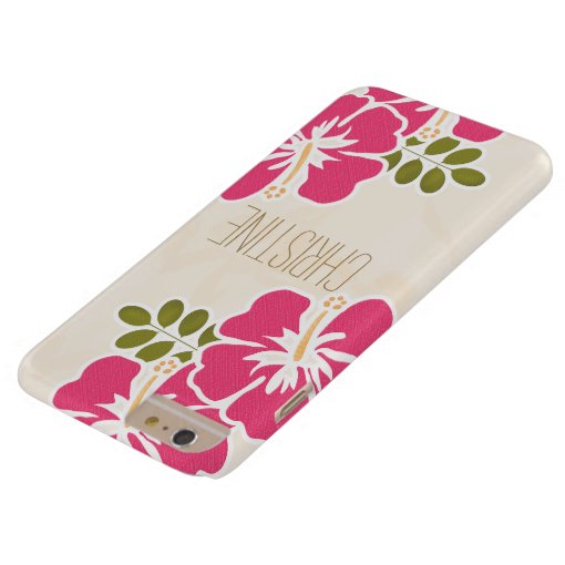 HOT PINK FUCHSIA HIBISCUS Case-Mate iPhone CASE | Zazzle