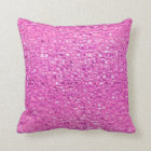 Funky Hot Pink Orange Giraffe Print Girly Pattern Throw Pillow | Zazzle.com
