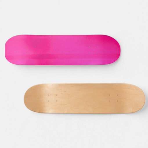 Hot Pink Skateboard | Zazzle