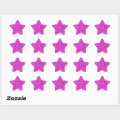 Hot Pink Sparkle Glittery CricketDiane Art Star Sticker | Zazzle