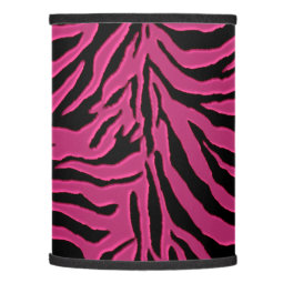 Hot Pink Zebra Animal Print Lamp Shade | Zazzle