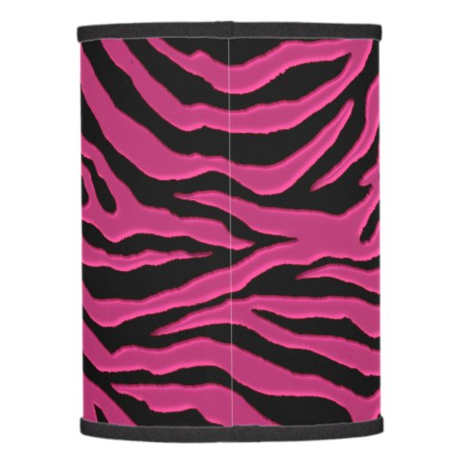 Hot Pink Zebra Animal Print Lamp Shade | Zazzle