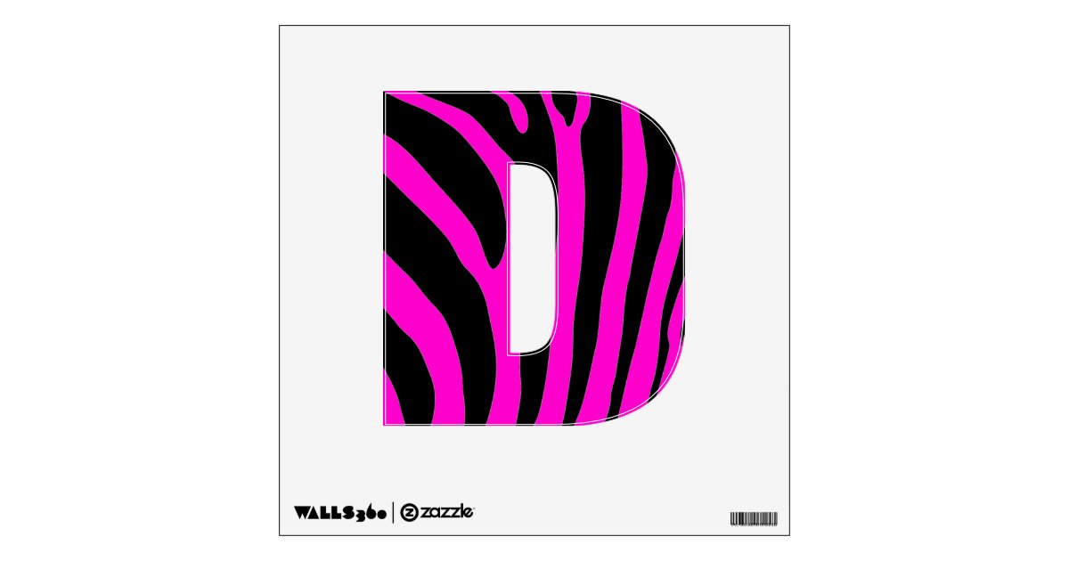 Apostrophe Pink Zebra Outline