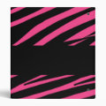 Hot Pink Zebra Print Wedding Planner Binder | Zazzle