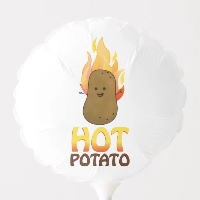 Hot Potato Balloon | Zazzle