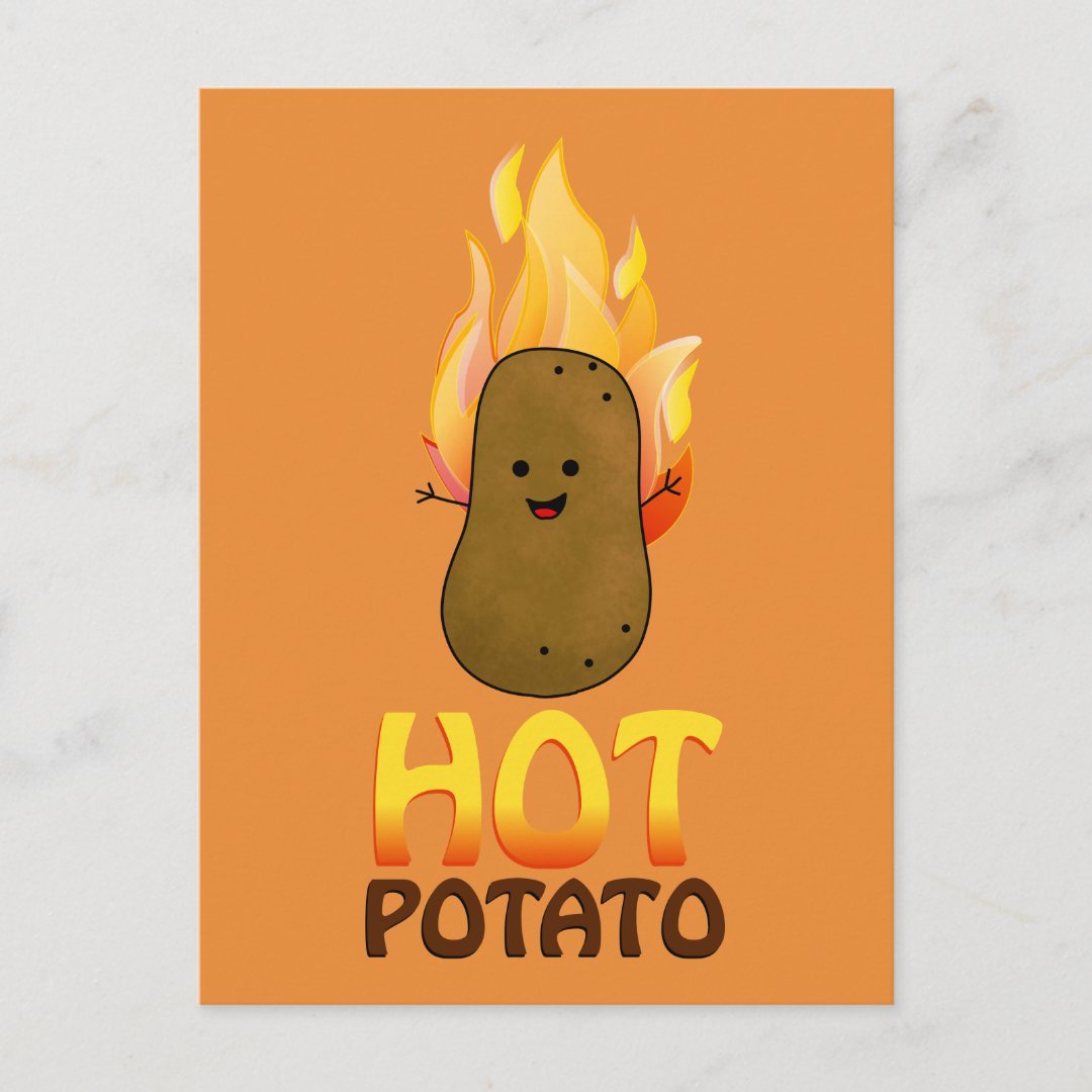 Hot Potato Postcard | Zazzle