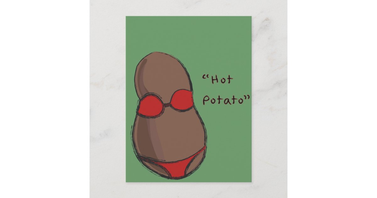 Hot Potato Postcard | Zazzle