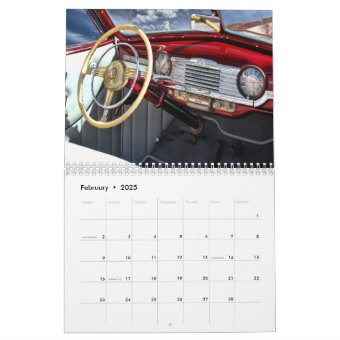 Hot Rod Calendar 1 | Zazzle