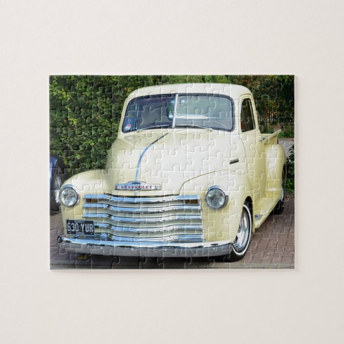 Hot Rod Chevrolet Pickup. Jigsaw Puzzle | Zazzle.com