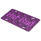 Hot Rod Hot Pink Custom License Plate by Janz | Zazzle