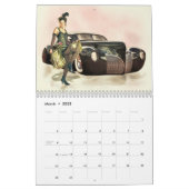 Hot Rod Wall Calendar & Retro Pinups | Zazzle