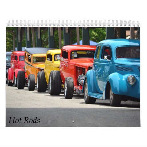 Hot Rods 2016 Calendar | Zazzle