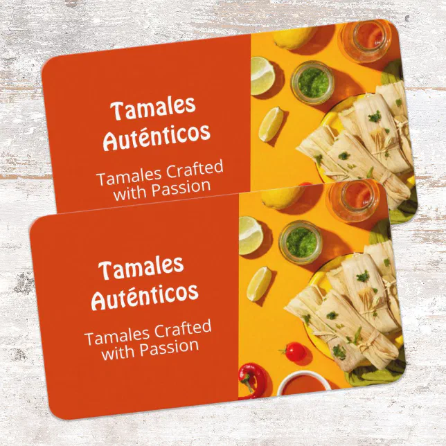 Hot Tamales Business Card | Zazzle