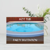 Hot Tub Party Invitation | Zazzle